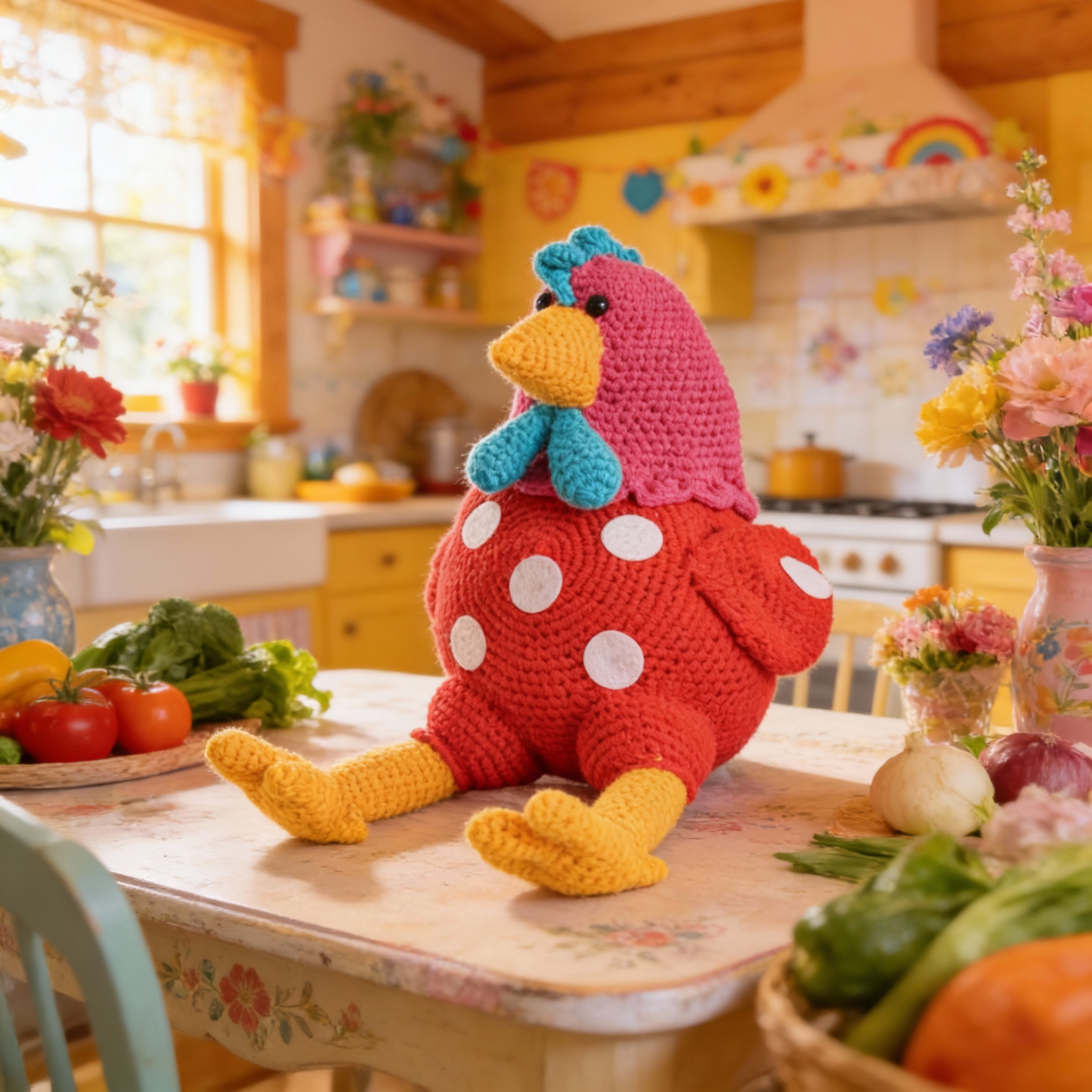 Ginger The Spring Chicken - Always Hopeful! – Ruperts House