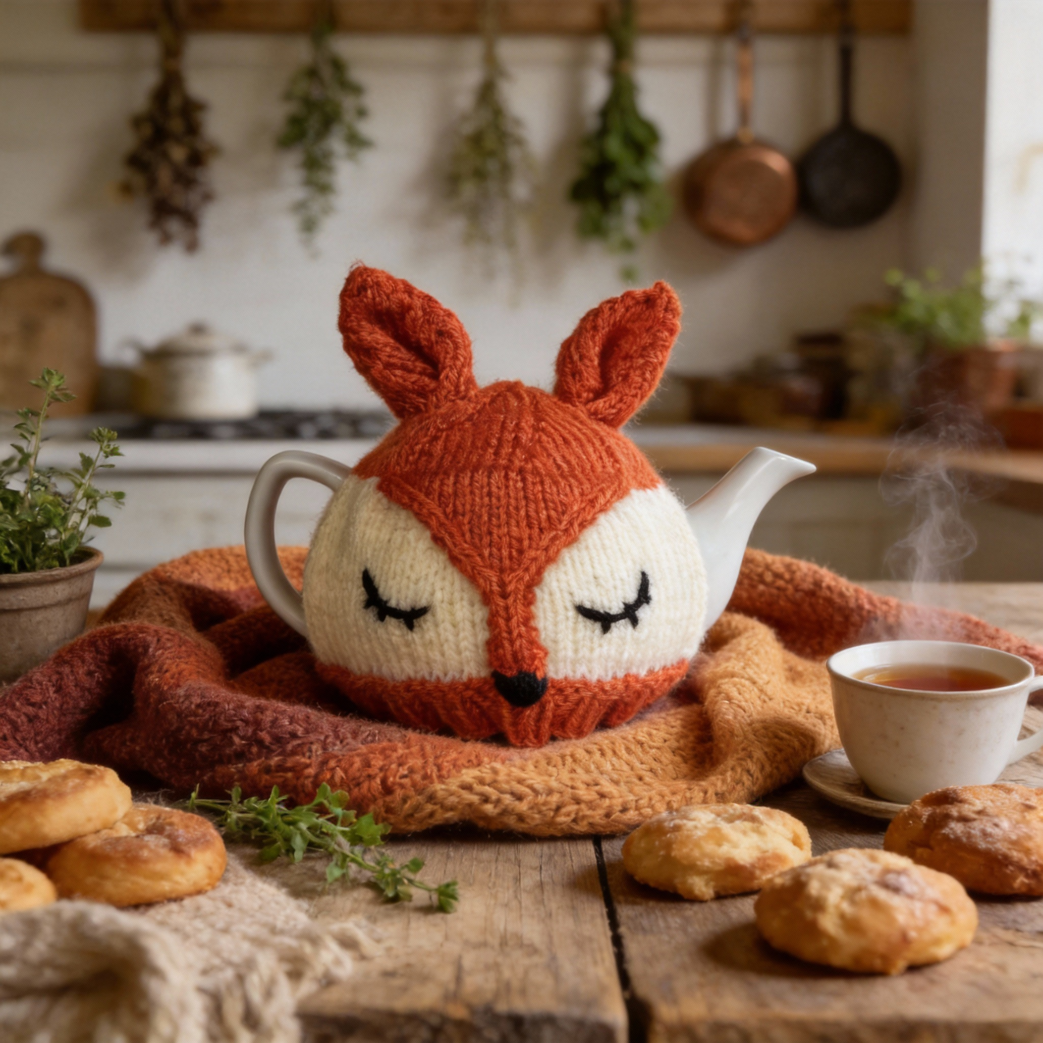 Felix The Fox Tea Cosie - Tea With A Plan – Ruperts House